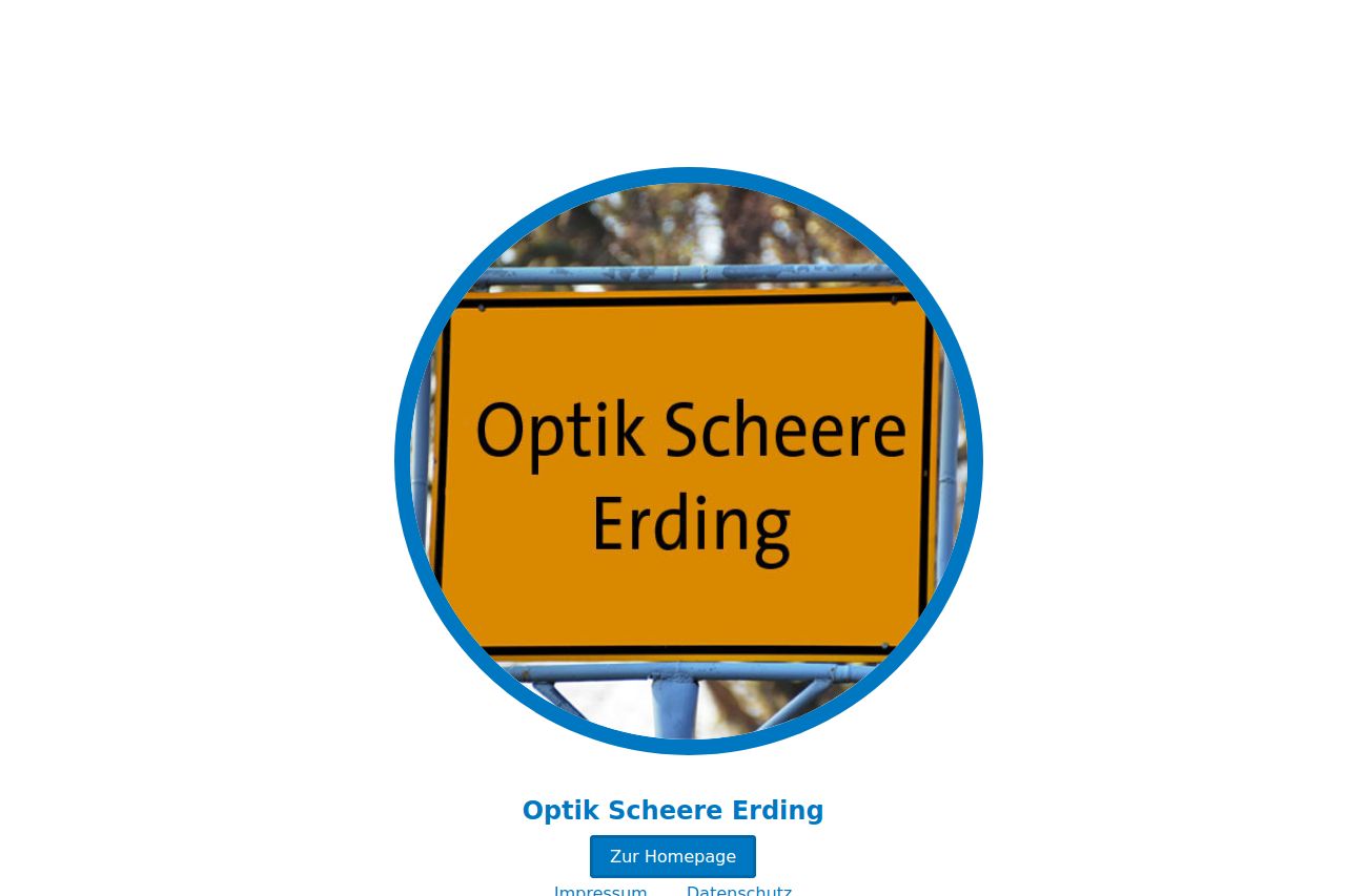 Optik-scheere.de - Landing Page Analysis
